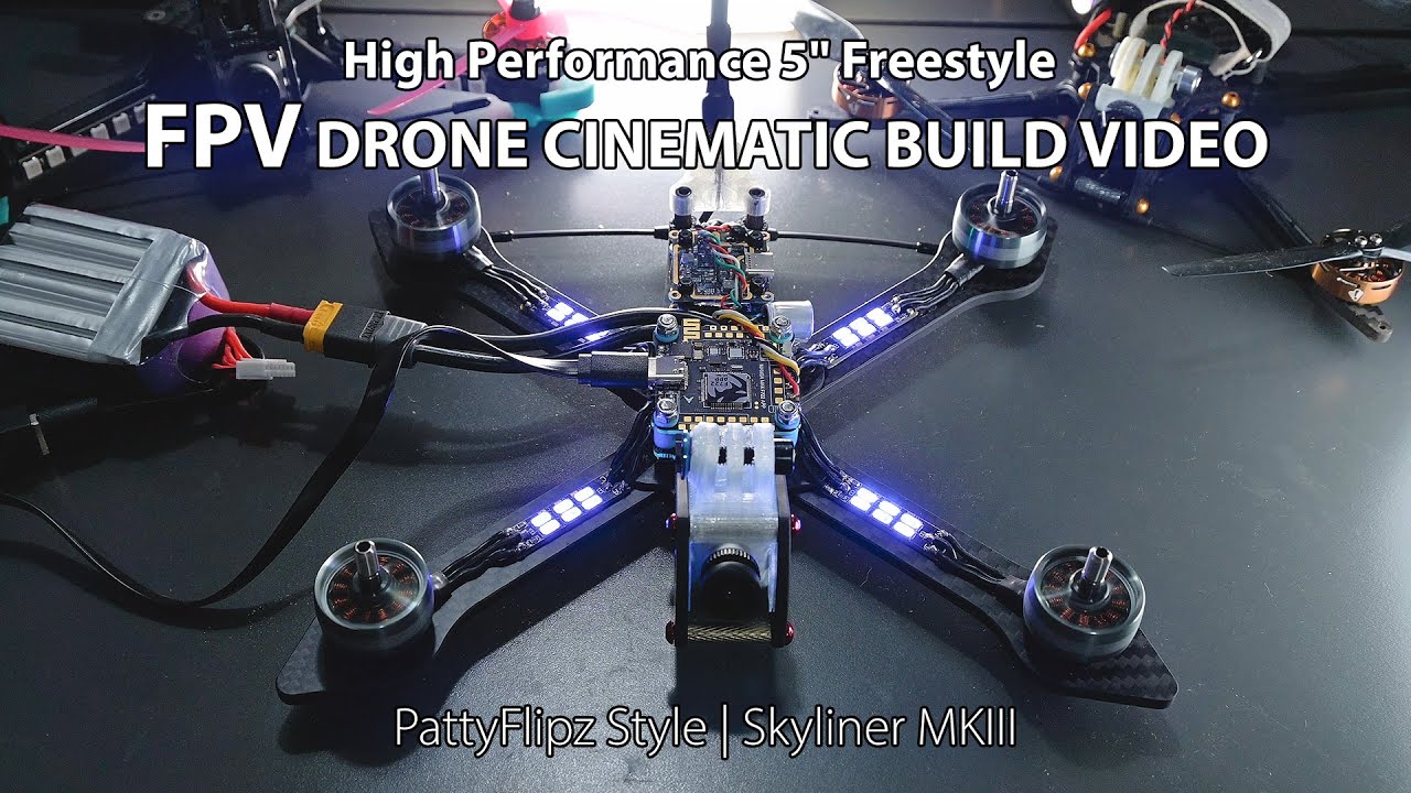 High Performance 5" Freestyle FPV Drone Cinematic Build Video ...