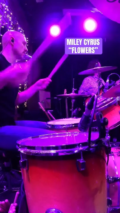 “Flowers” by Miley Cyrus! I love the simplicity of this drum groove # ...
