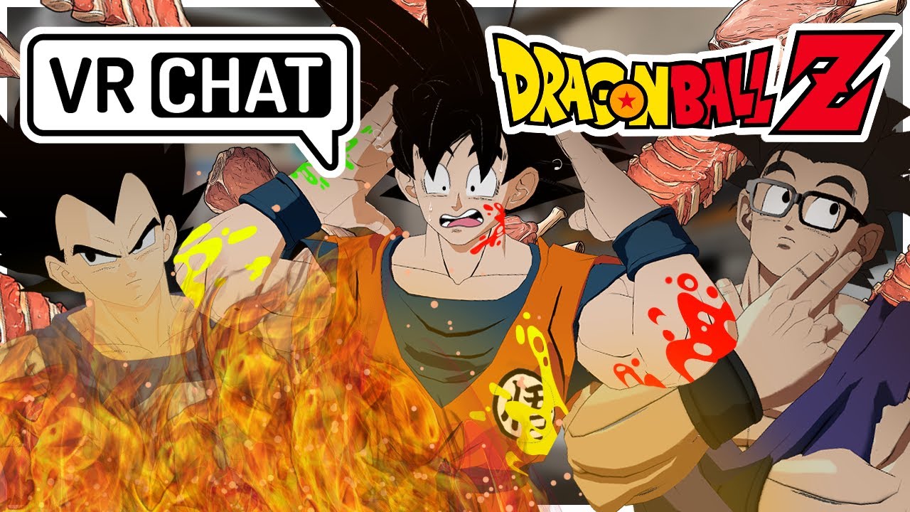 GOKU TRYS TO LEARN HOW TO COOK IN VRCHAT! ~ VR HILARIOUS MOMENTS Ft ...