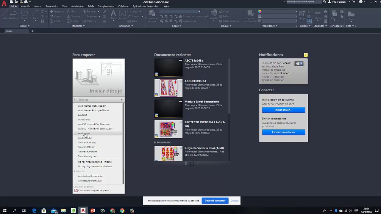 sesion 8 del curso de AutoCad 2D - YouTube