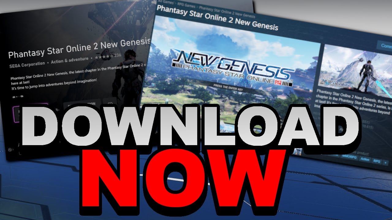 PSO2 NGS IS NOW LIVE AND READY TO BE DOWNLOADED!!! | PSO2 New Genesis ...