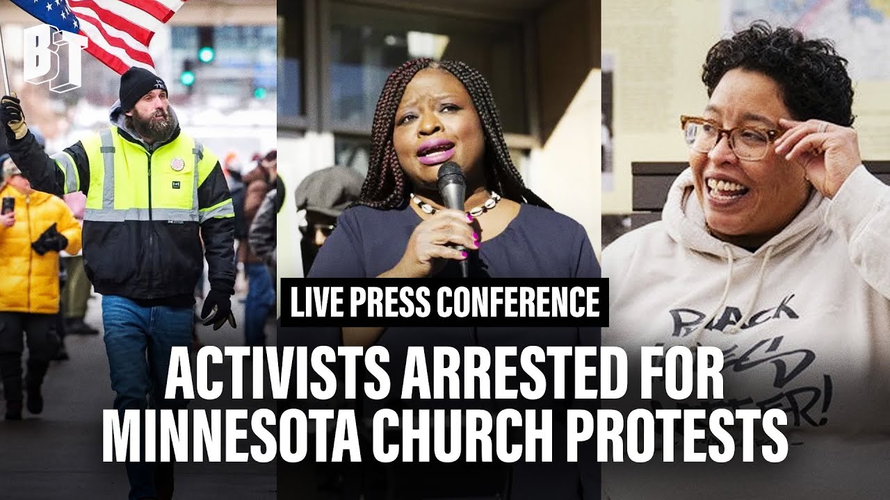 Press Conference: Civil Rights Activists Arrested on Federal Charges ...