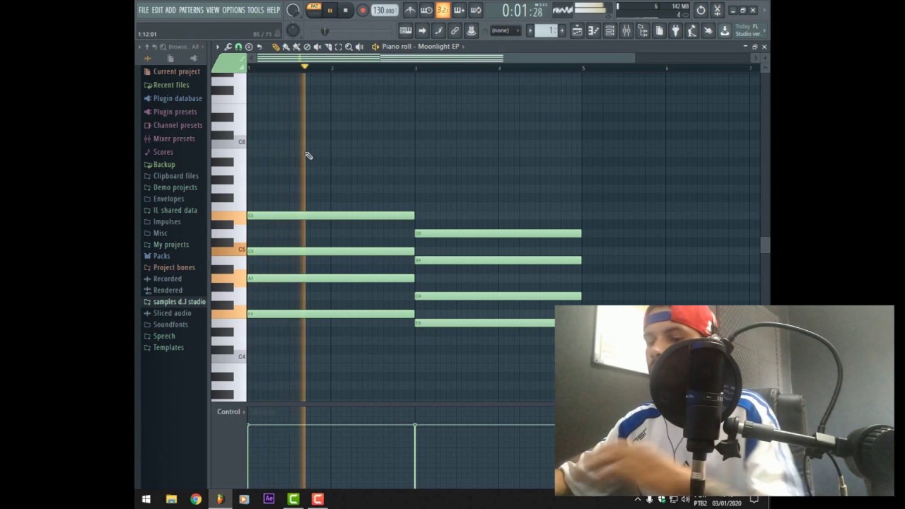 Fazendo meu primeiro beat (FL STUDIO) + Download Drum kit free - YouTube