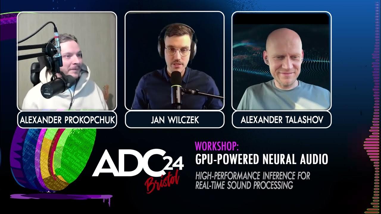 ADC24 Workshop Teaser: GPU-Powered Neural Audio -- Alexander Prokopchuk, Alexander Talashov ...