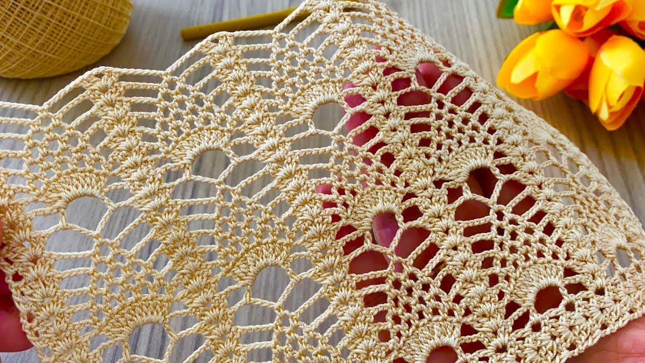 Incredibly Beautiful and Easy Crochet Pineapple Pattern Step by Step ...