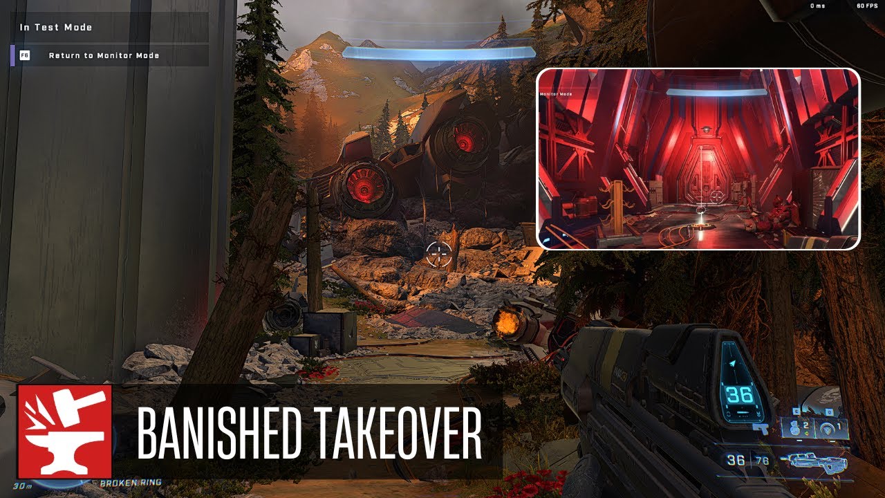 Banished Takeover - Halo Infinite Forge Map - YouTube