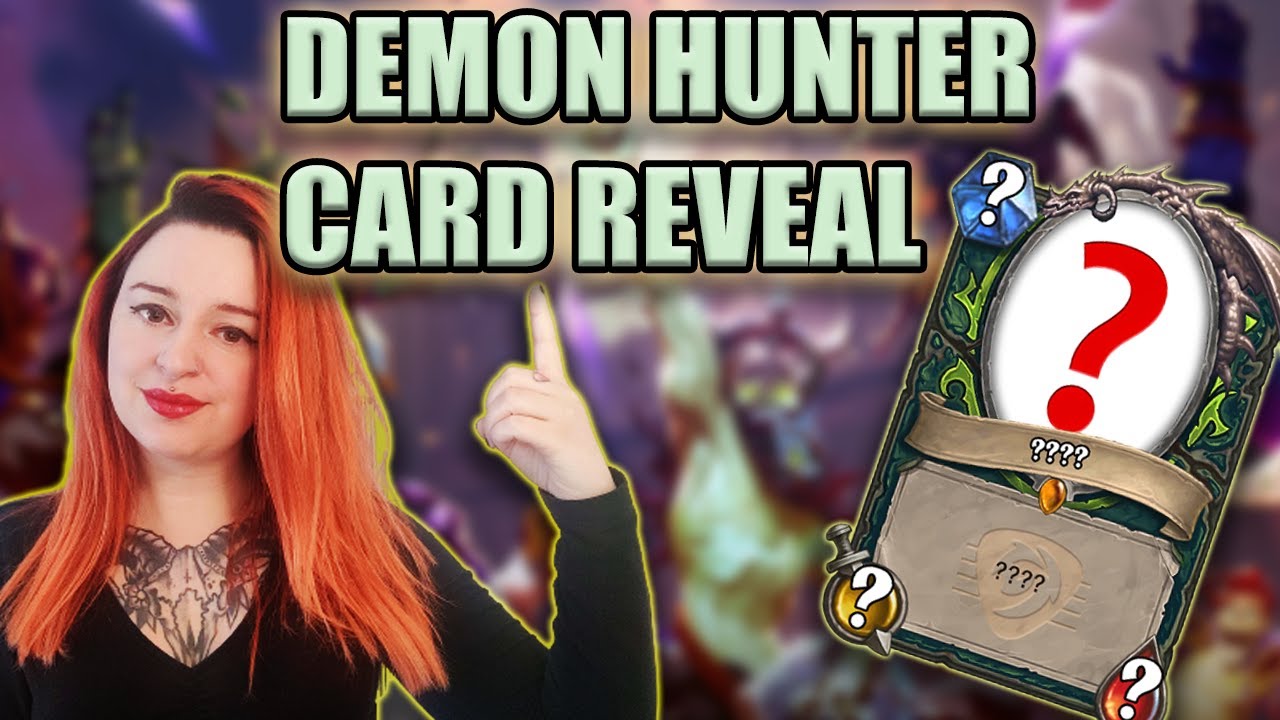 Festival of Legends Demon Hunter CARD REVEAL! - YouTube