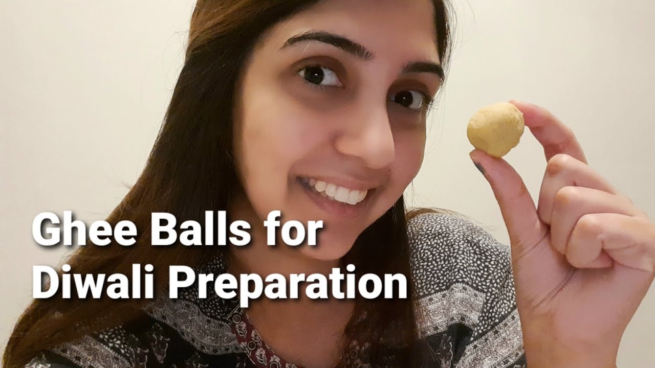 Ghee Balls just in 2 minutes for Diwali Preparation || Episode 2 - YouTube