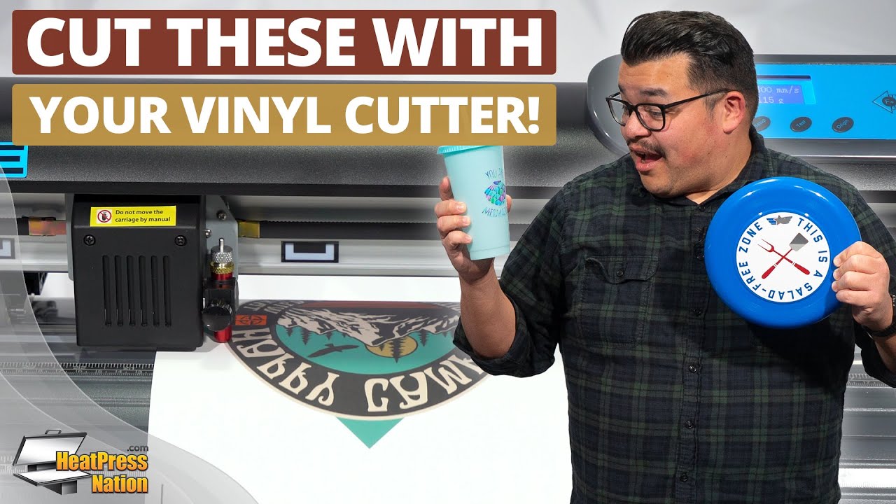 Other Materials Worth Cutting With Your Vinyl Cutter - YouTube