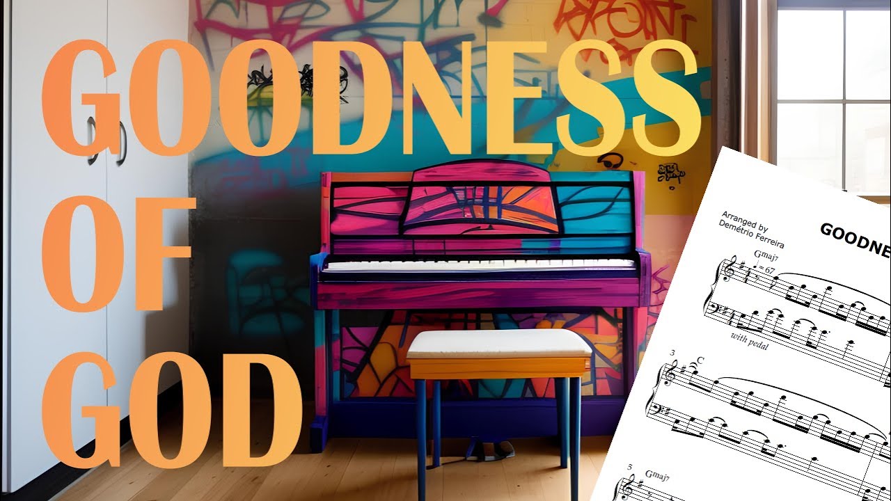 Goodness of God - Bethel Music - Piano Instrumental Worship (With Sheet ...