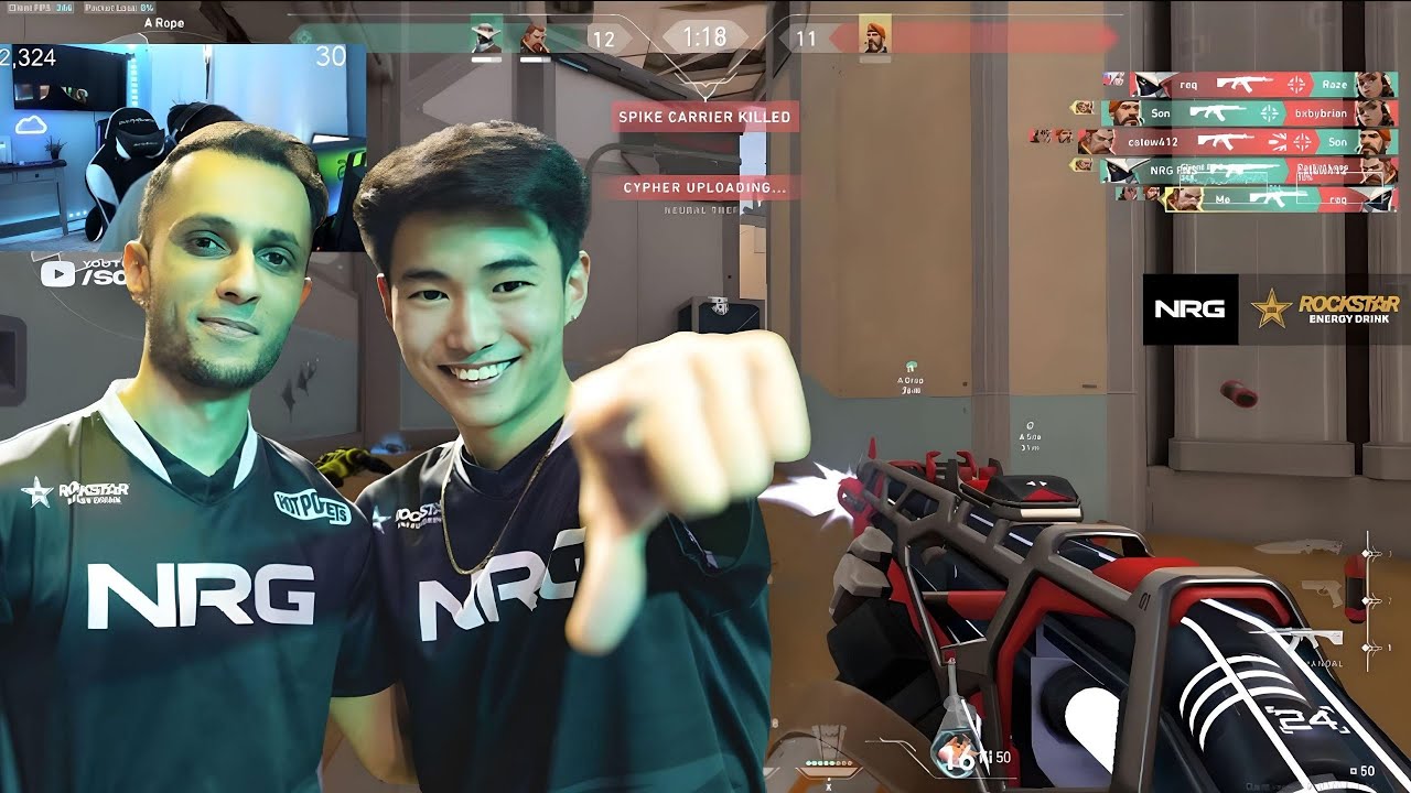 45 Kills Epic Duo | NRG s0mcs || W STREAMER ||NRG s0m with NRG FNS ...