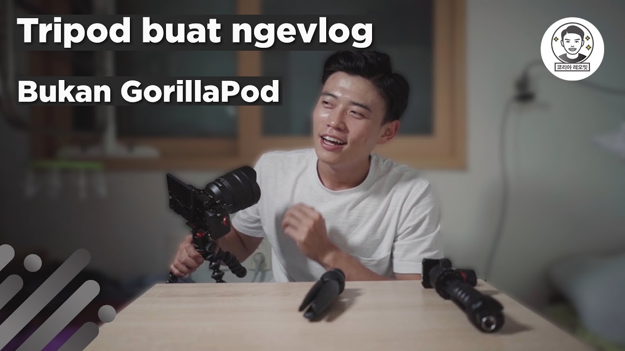 👍🏻REKOMENDASI 🔭 TRIPOD CAMERA BUAT NGEVLOG🔭 (Bukan GorillaPod) - YouTube