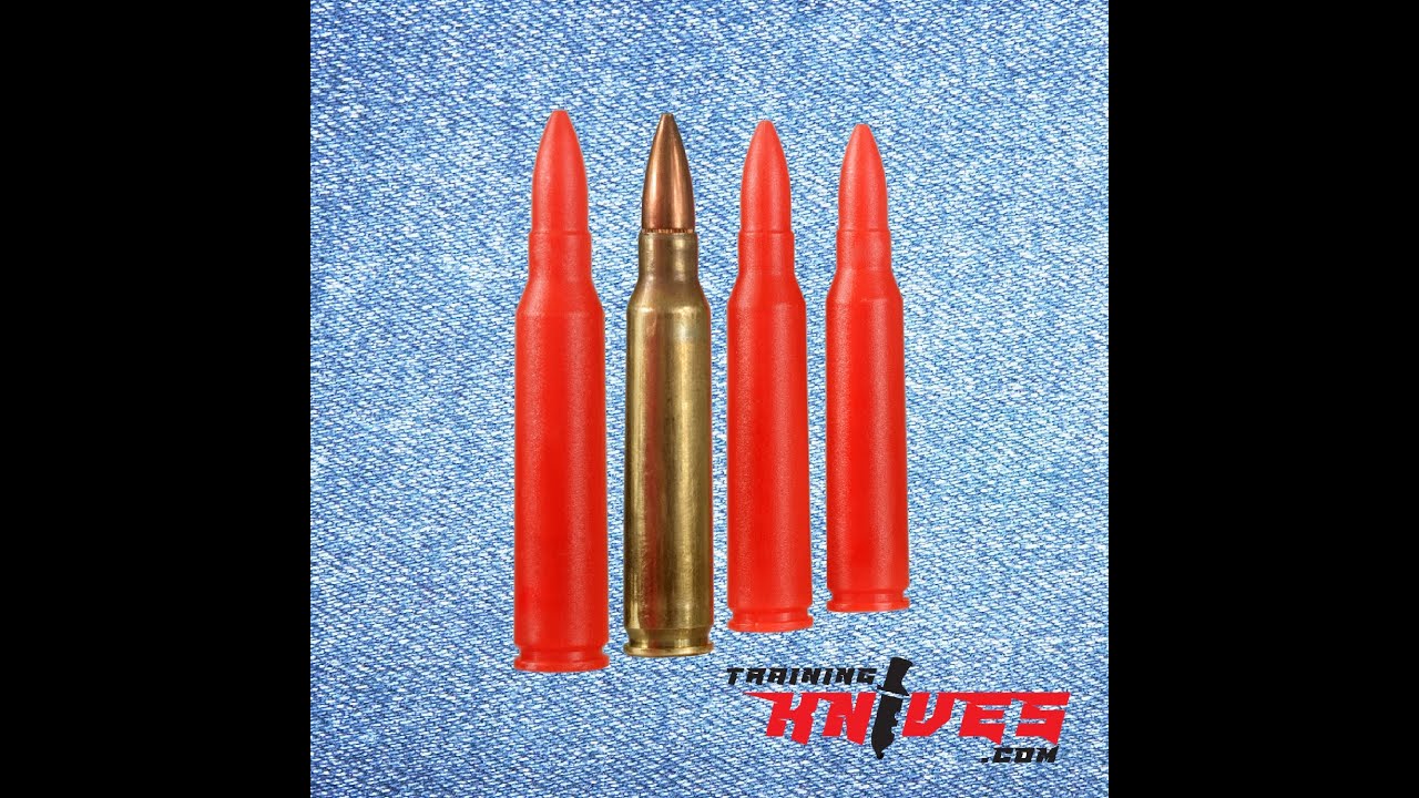 Fab Defense Red Polymer Training Bullets 45mm: FX-PDA556 - YouTube