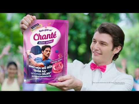 Nước giặt xả Chanté Năng Động - Khử mùi mồ hôi quần áo (30s)