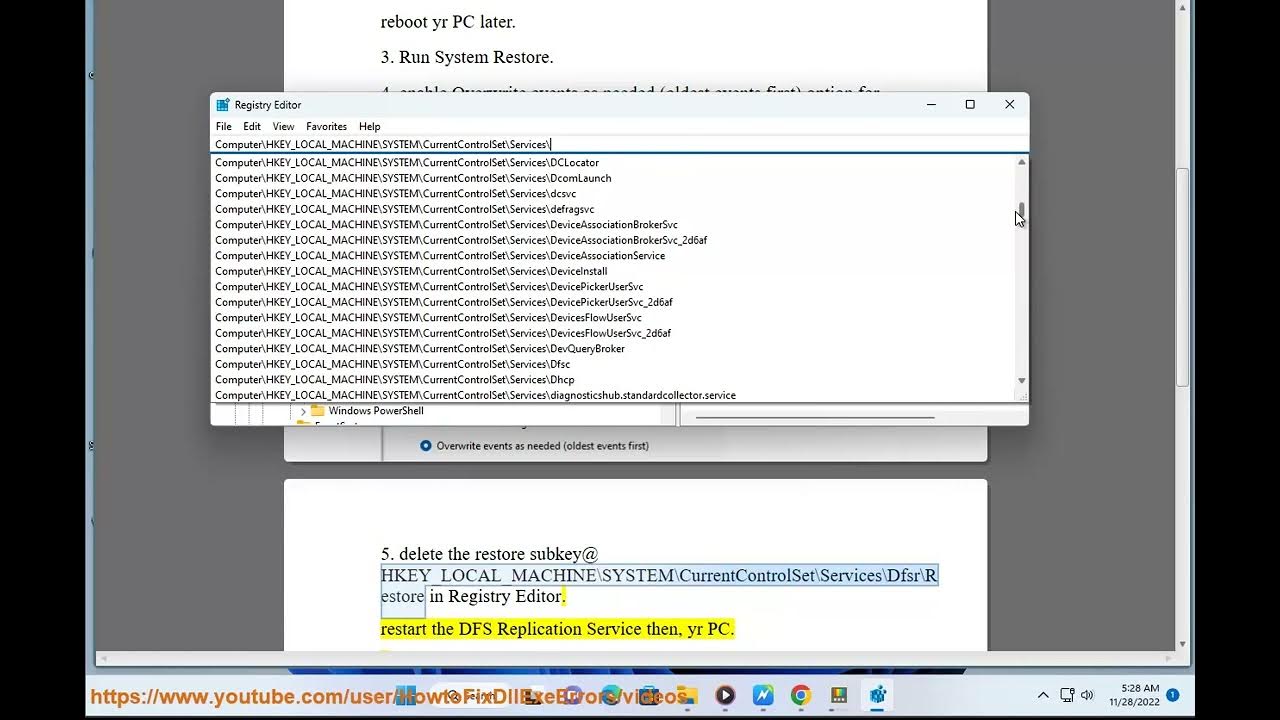Fix Windows Security Error Event ID 1108 - YouTube