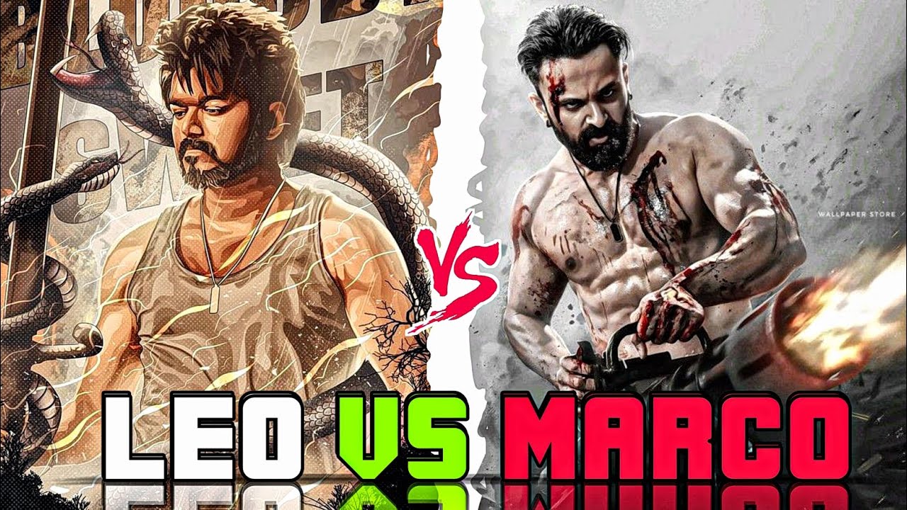 Leo Vs Marco movie comparison || Vijay thalapathy || Unni Mukundan ...