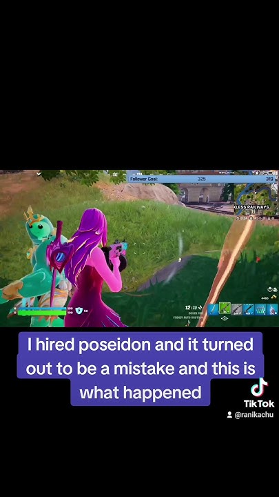 Poseidon Moment In Fortnite Youtube