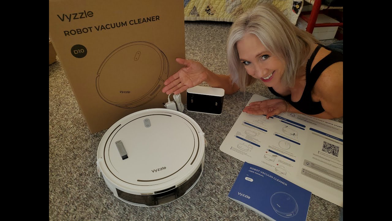 Robotic Vacuum by Vyzzle | Affordable, Effective, and Efficient - YouTube