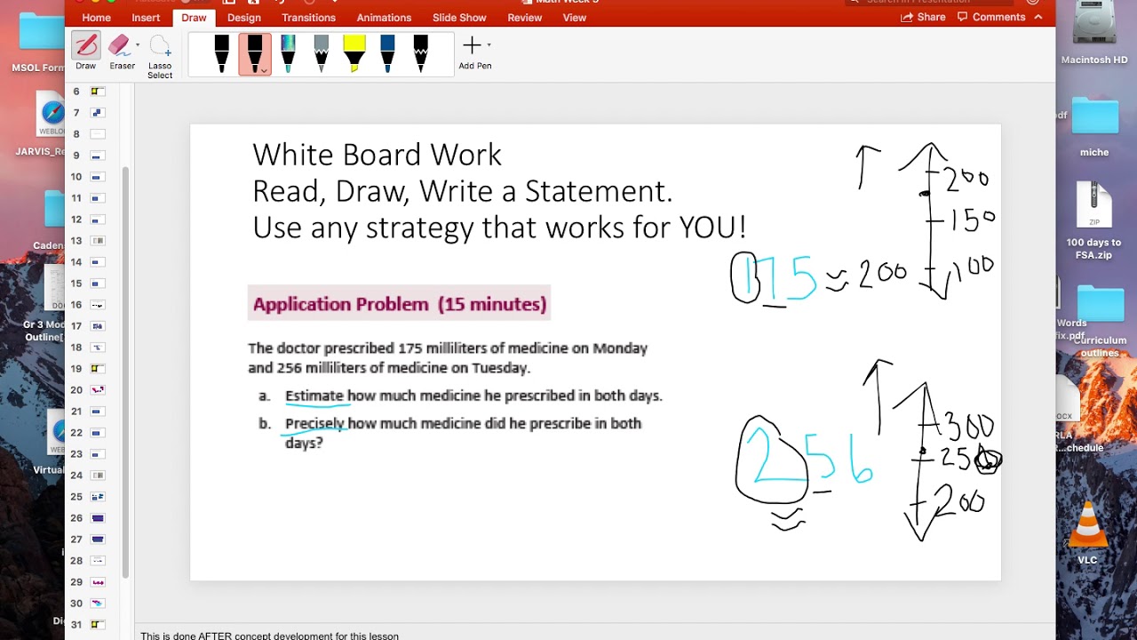 Application Problem Video - YouTube
