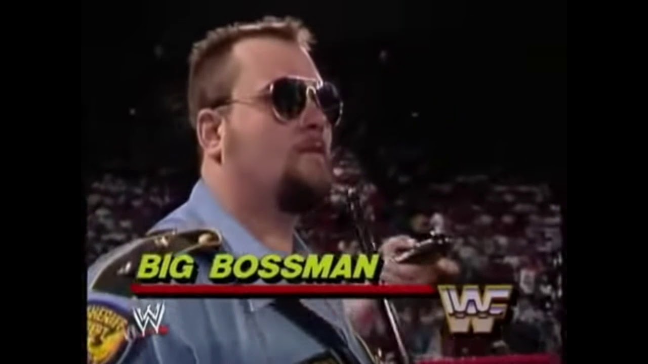 Big Boss Man vs Jobber Mark Ming WWF Wrestling Challenge 1988 - YouTube