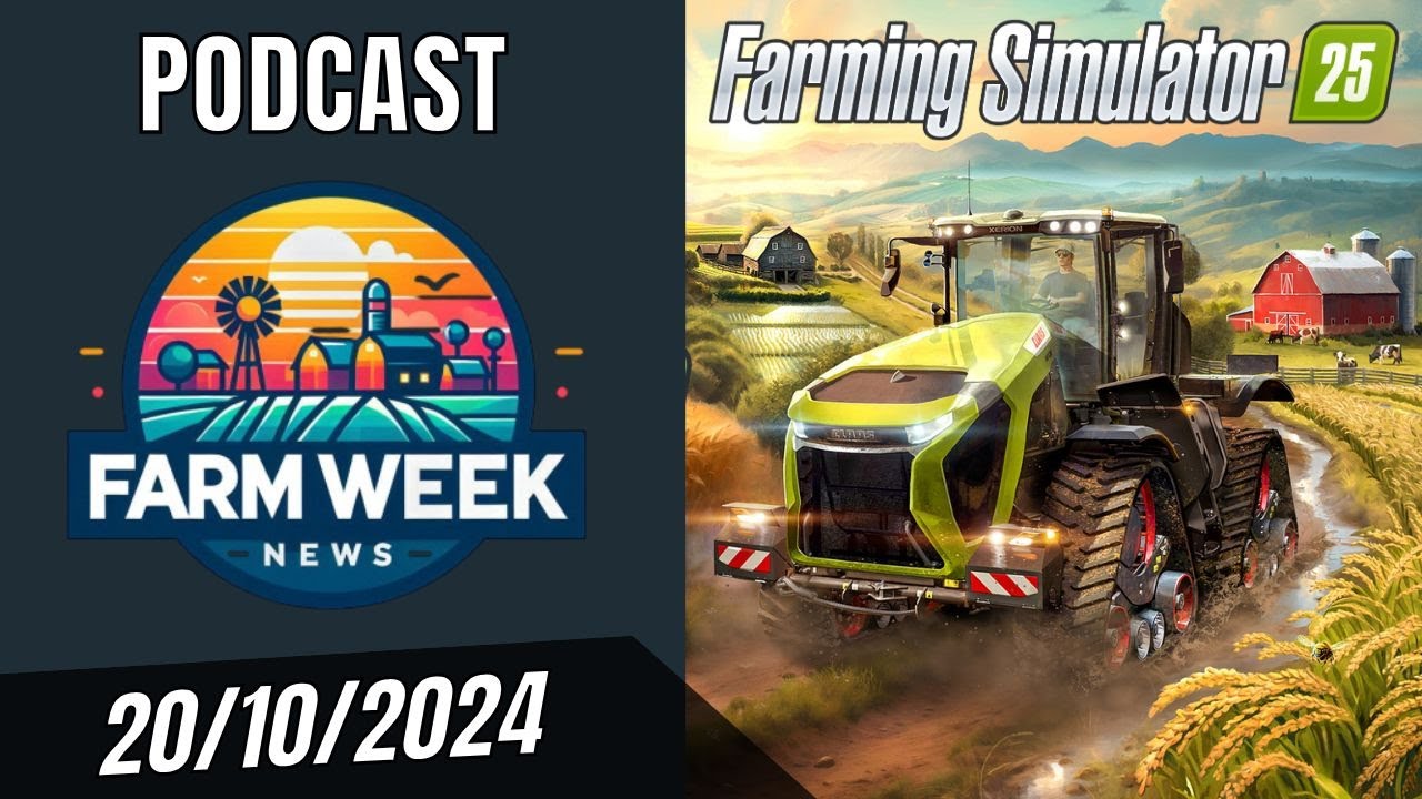 Podcast Farm Week News #01 | ULTIMAS NOTÍCIAS DO FARMING SIMULATOR 25 ...