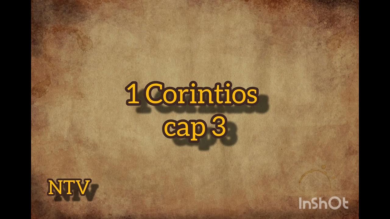 1 Corintios cap 3 (NTV) - YouTube