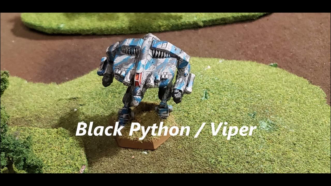 Battletech: Black Python / Viper Mercenary Commanders Thoughts From The ...