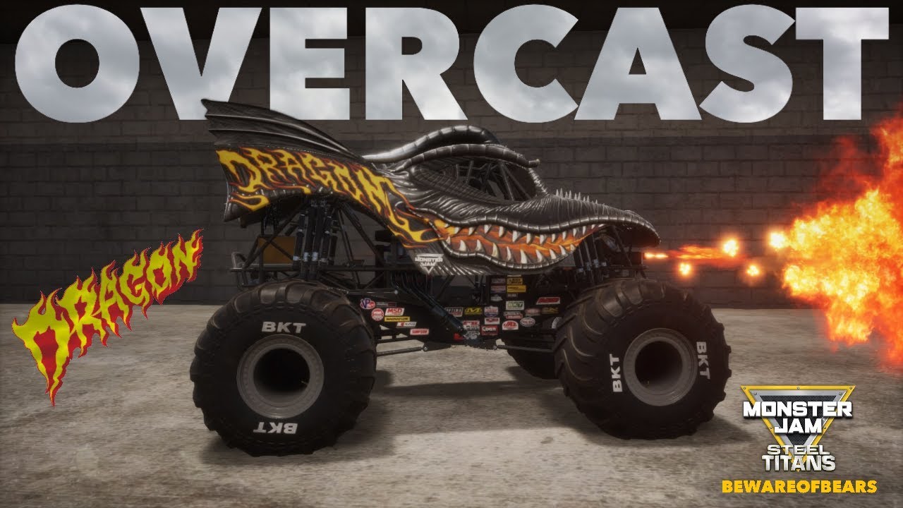 Monster Jam: Steel Titans | Dragon Overcast | Freestyle [Gameplay ...