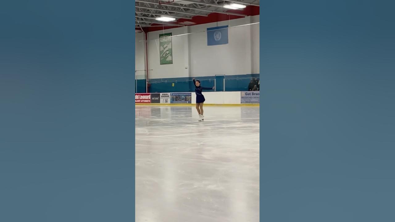 First ice skating performance Basic level #figureskatingcompetition # ...