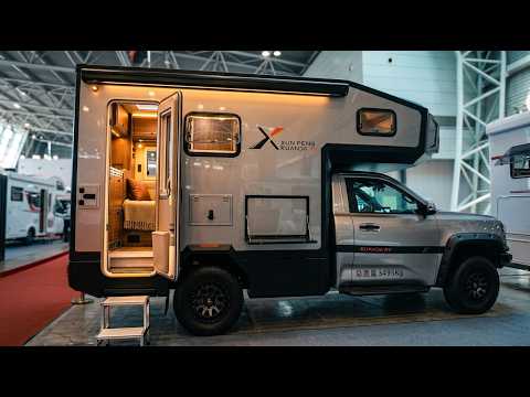 Bir pickup üzerinde lüks kabin mi? Çin’in yeni 4x4 keşif karavanının içi
