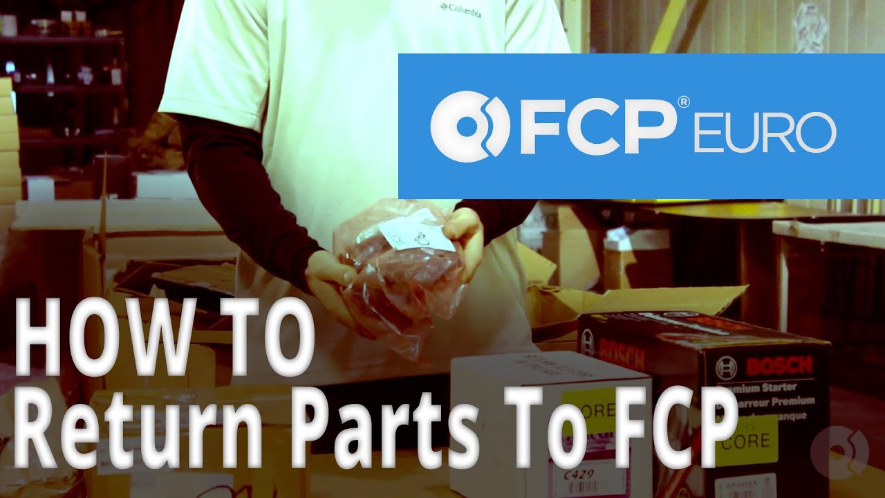 How to Return Parts to FCP - YouTube