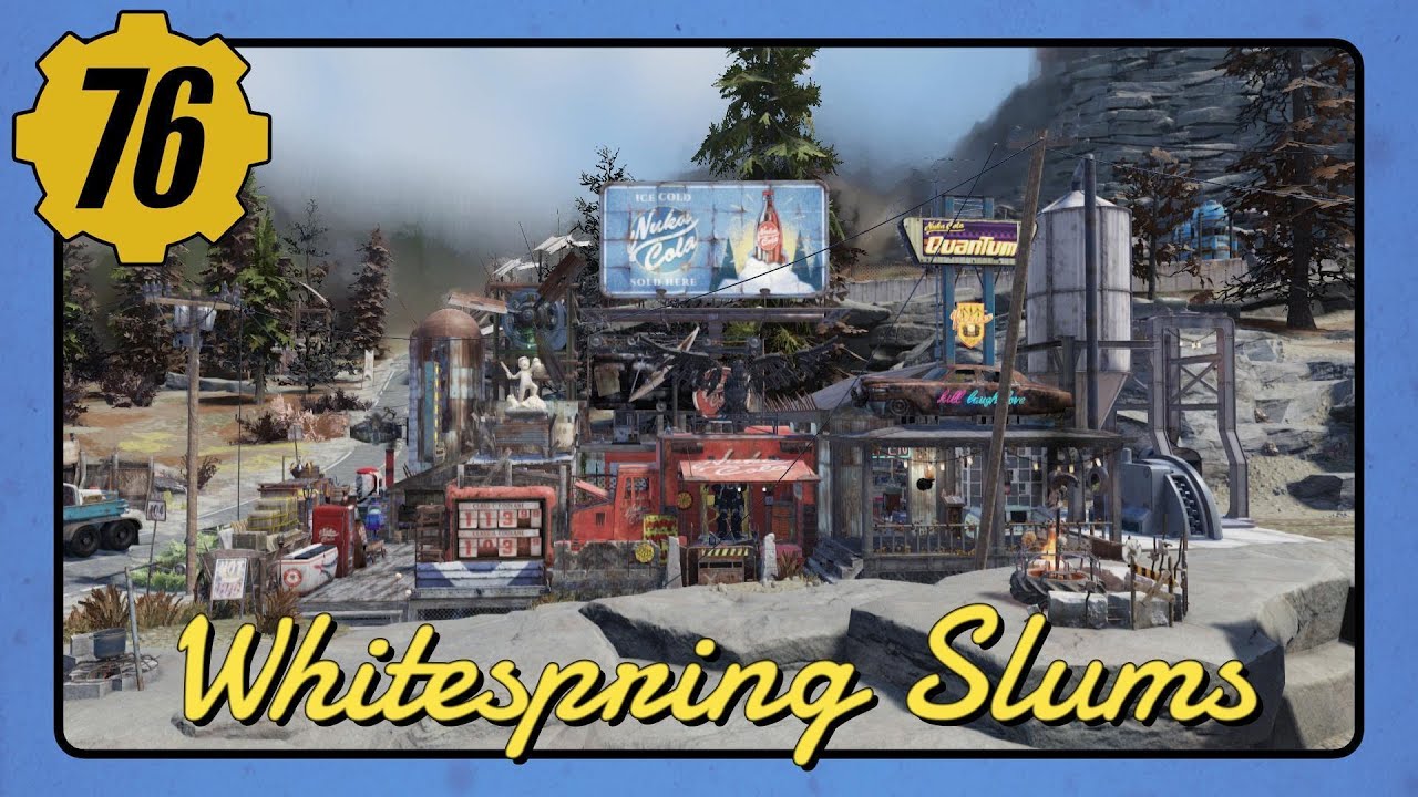 Fallout 76 Whitespring Camp - YouTube