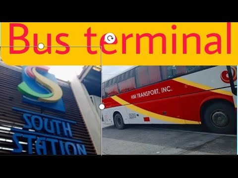 SOUTH STATION | BUS TERMINAL | alabang to cubao/ fairview ( walking ...