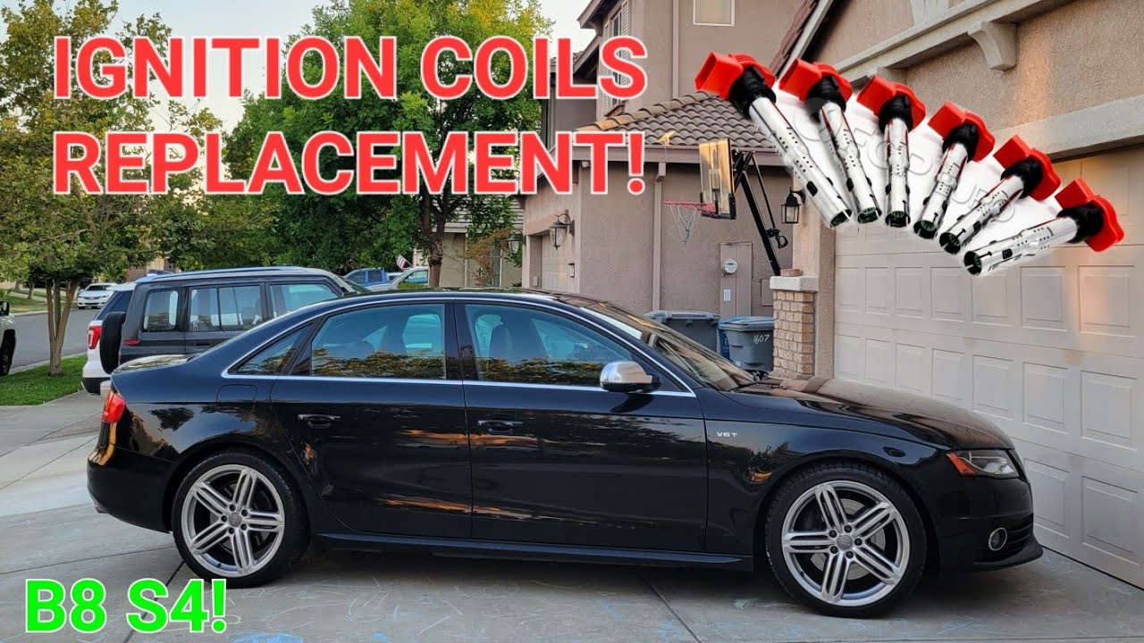IGNITION COILS REPLACEMENT on my Supercharged 2010 Audi B8 S4 Quattro 6 ...