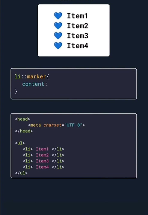 Customise List In Css Css Coding Webdesign Html Webdevelopment Code Code Youtube