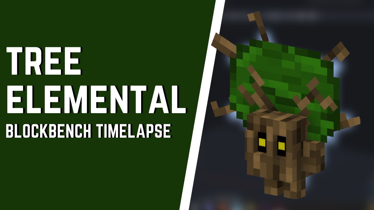 Tree Elemental | Blockbench Timelapse - YouTube