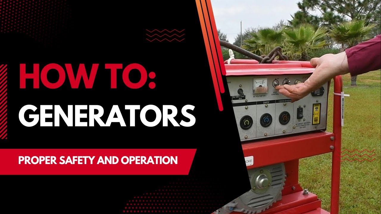 COMANCO Training Tutorial: Generators - YouTube