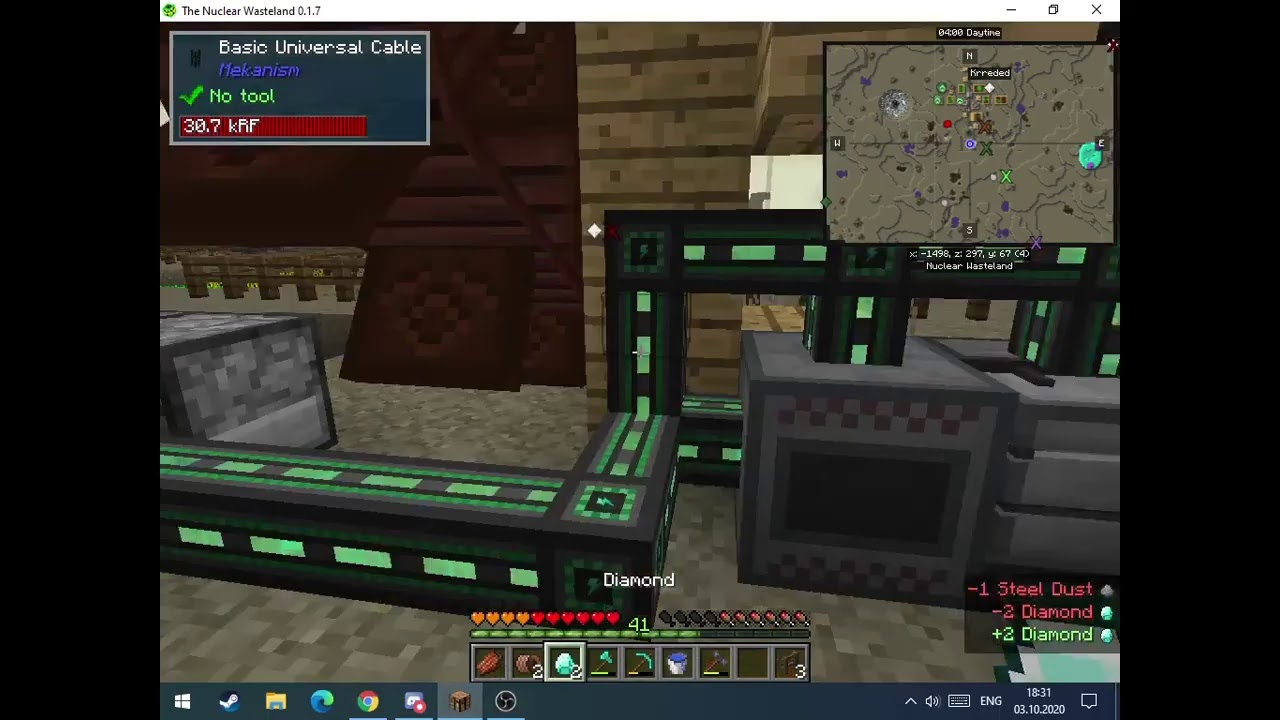 Streaming minecraft nuclear wasteland - YouTube