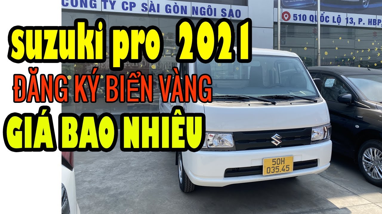 Suzuki Pro 900kg 2021 giá bao nhiêu? #suzuki_pro_2021 - YouTube
