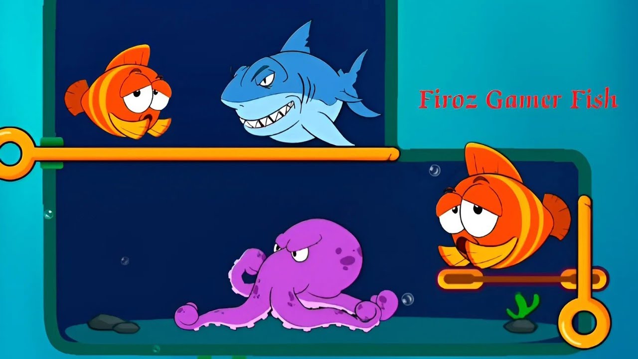 Save the fish / max level android game ios pull the pin / save the fish android game / mobile ...