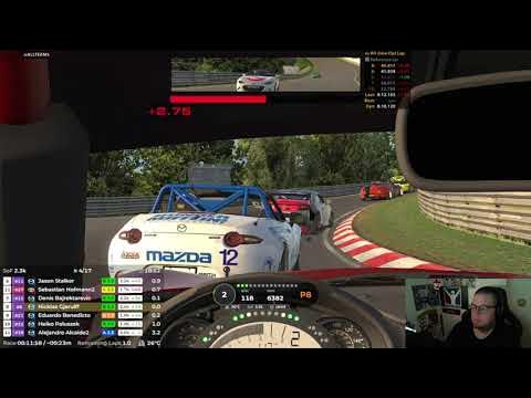 iRacing Production Car Sim Lab Challenge MX-5 Nordschleife - Industriefahrten s4w09-23 - YouTube