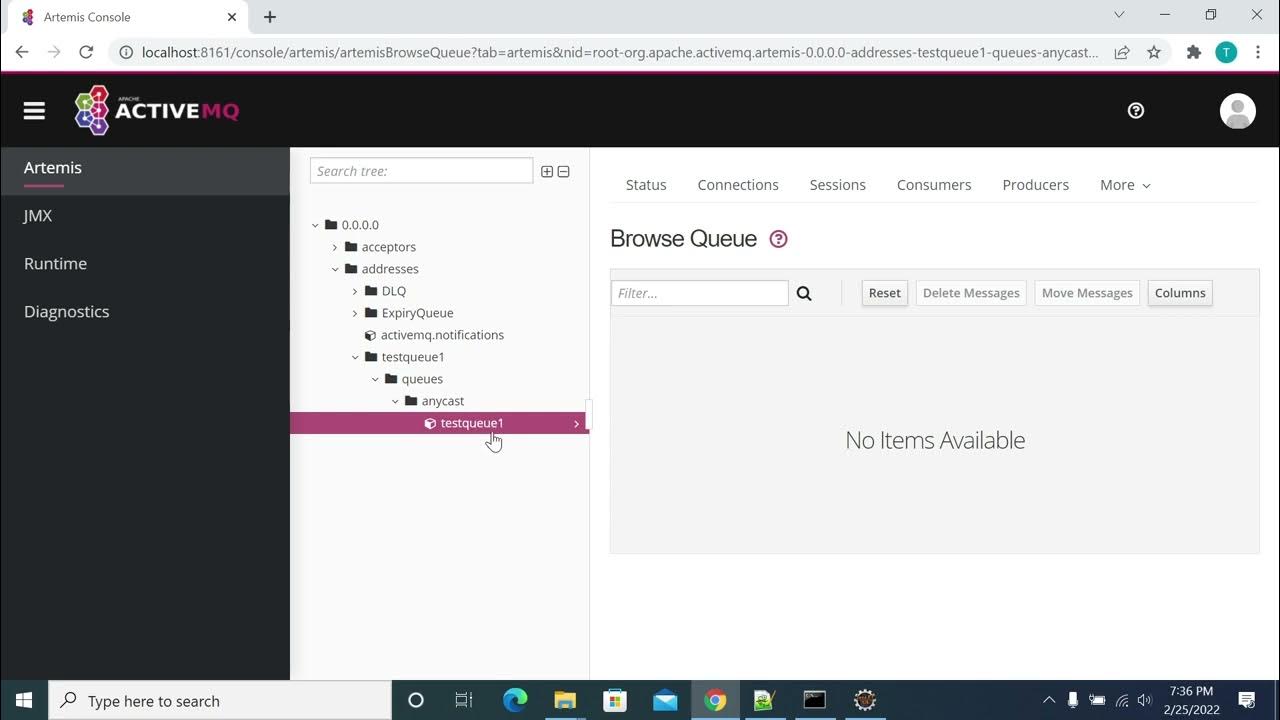 How to send a JMS Message using Java - ActiveMQ - YouTube