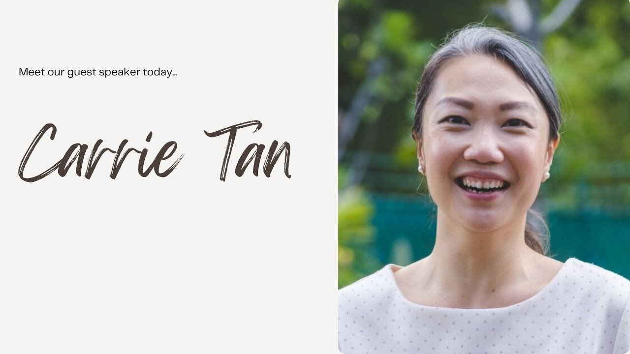 Carrie Tan (Member of Parliament) | Little U Guest Speaker Series - YouTube