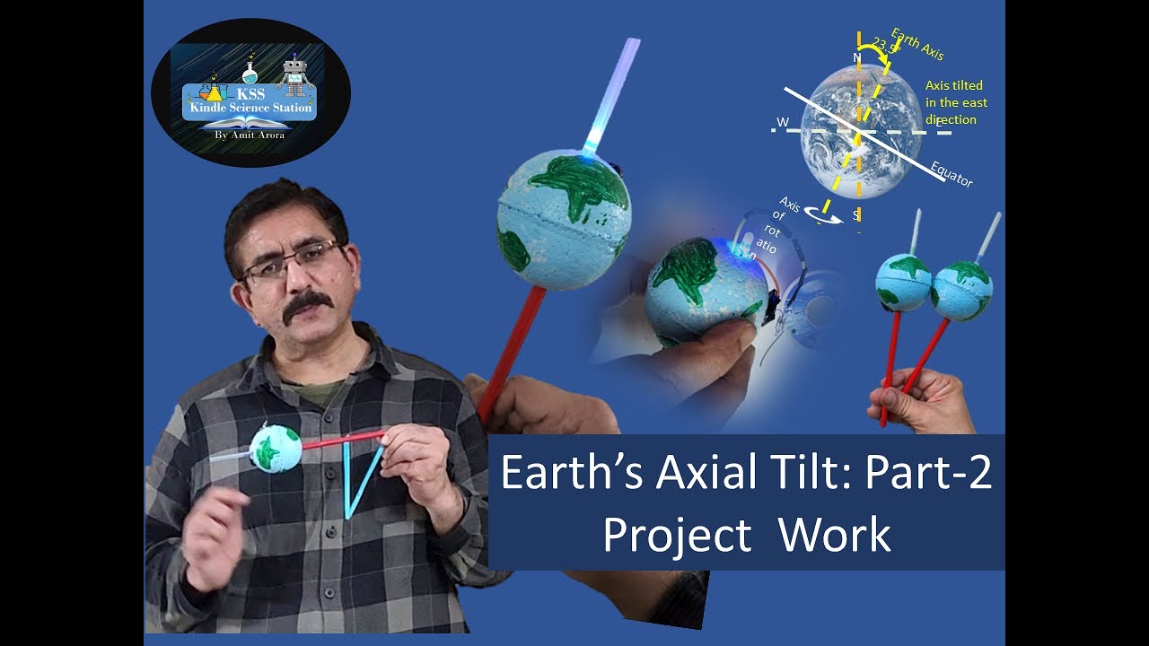 10.: Working Model of Earth’s Axial Tilt: Part-2:Explained in detail to ...