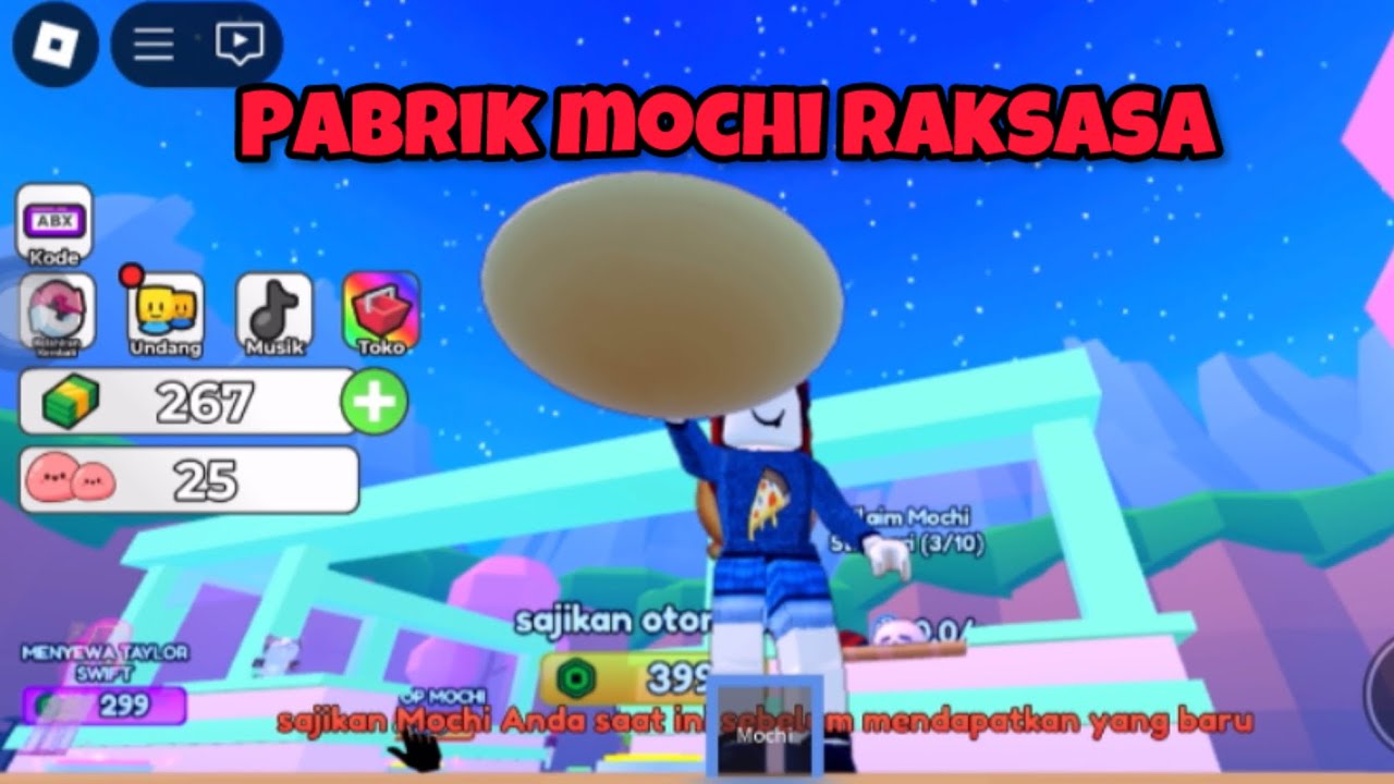 BIKIN GUDANG MOCHI DI ROBLOX ! Sukses di dunia Game Roblox - YouTube