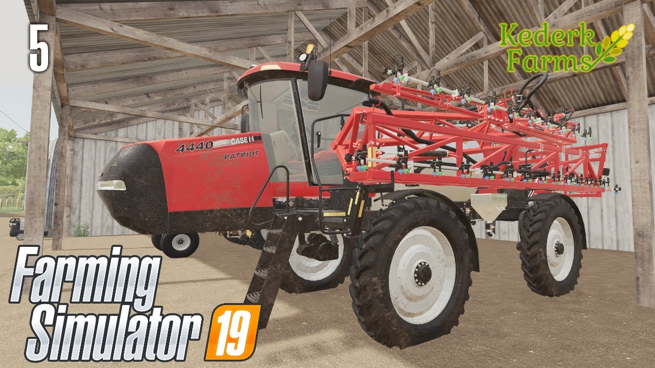 Case Patriot 4440 spraying fertilizer! | GeorgeTown NY #5 ...