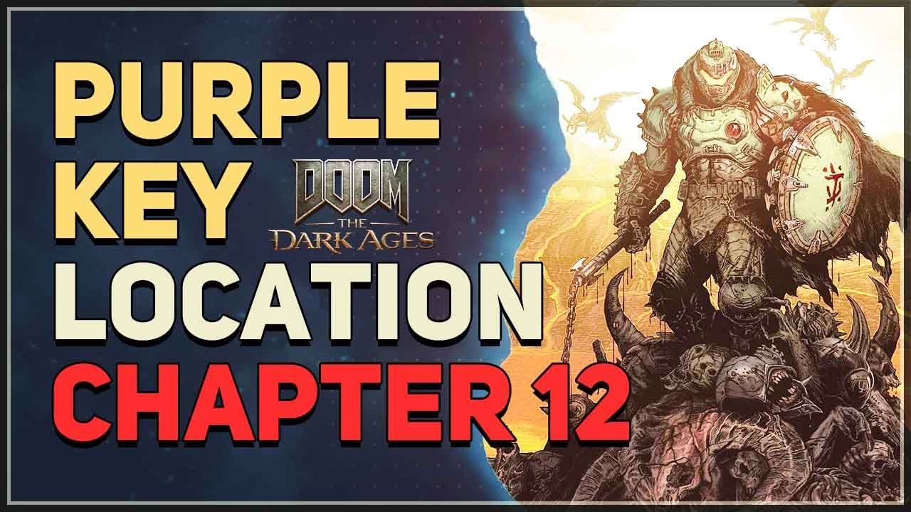 Purple Key Location Chapter 12 Command Station Doom The Dark Ages - YouTube