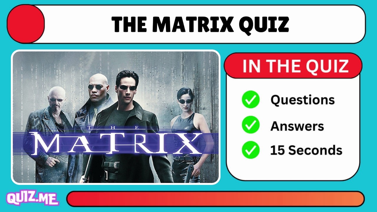 📺 Ultimate The Matrix Quiz | 10 Questions & Answers - YouTube