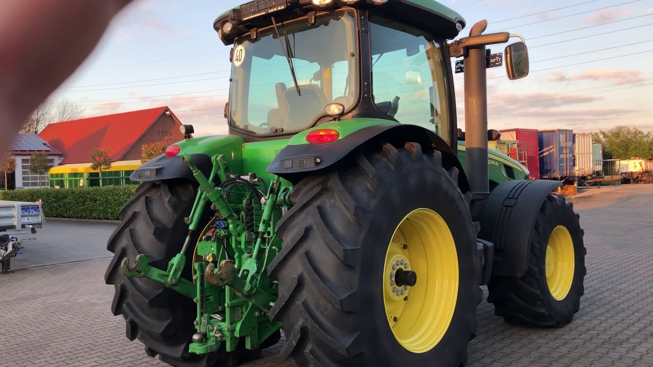 7405 John Deere 8295R Ackerschlepper - YouTube