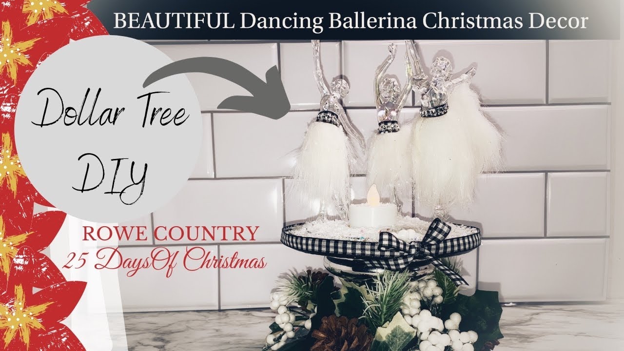 Beautiful Dancing Ballerina Christmas Decor - YouTube